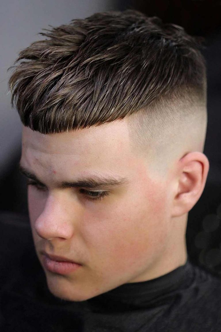 24 Caesar Haircuts To Blending Classic Style with Modern Allure