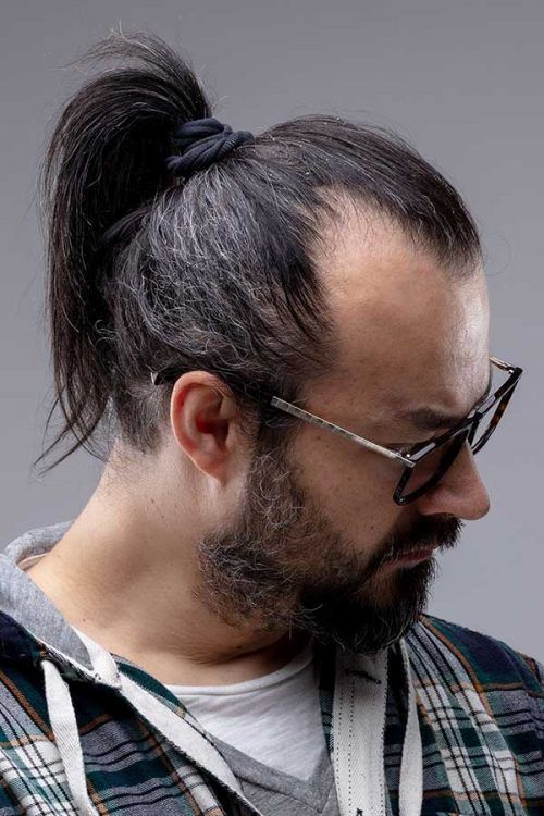 Man Ponytail And Full Gallery Of The Most Picturesque Styles