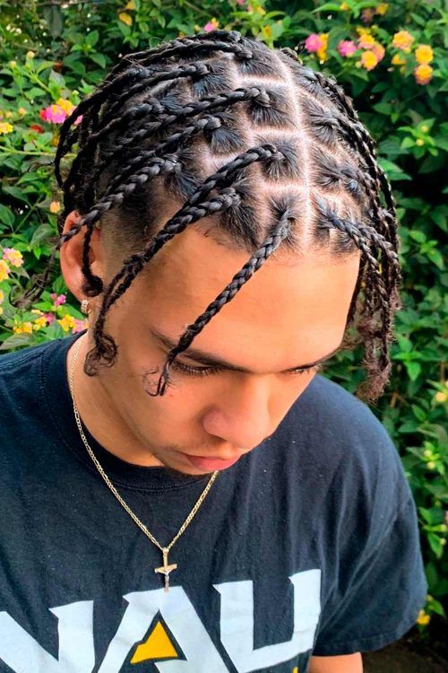 26 Ideas Box Braids For Men To Copy This Year - Mens Haircuts