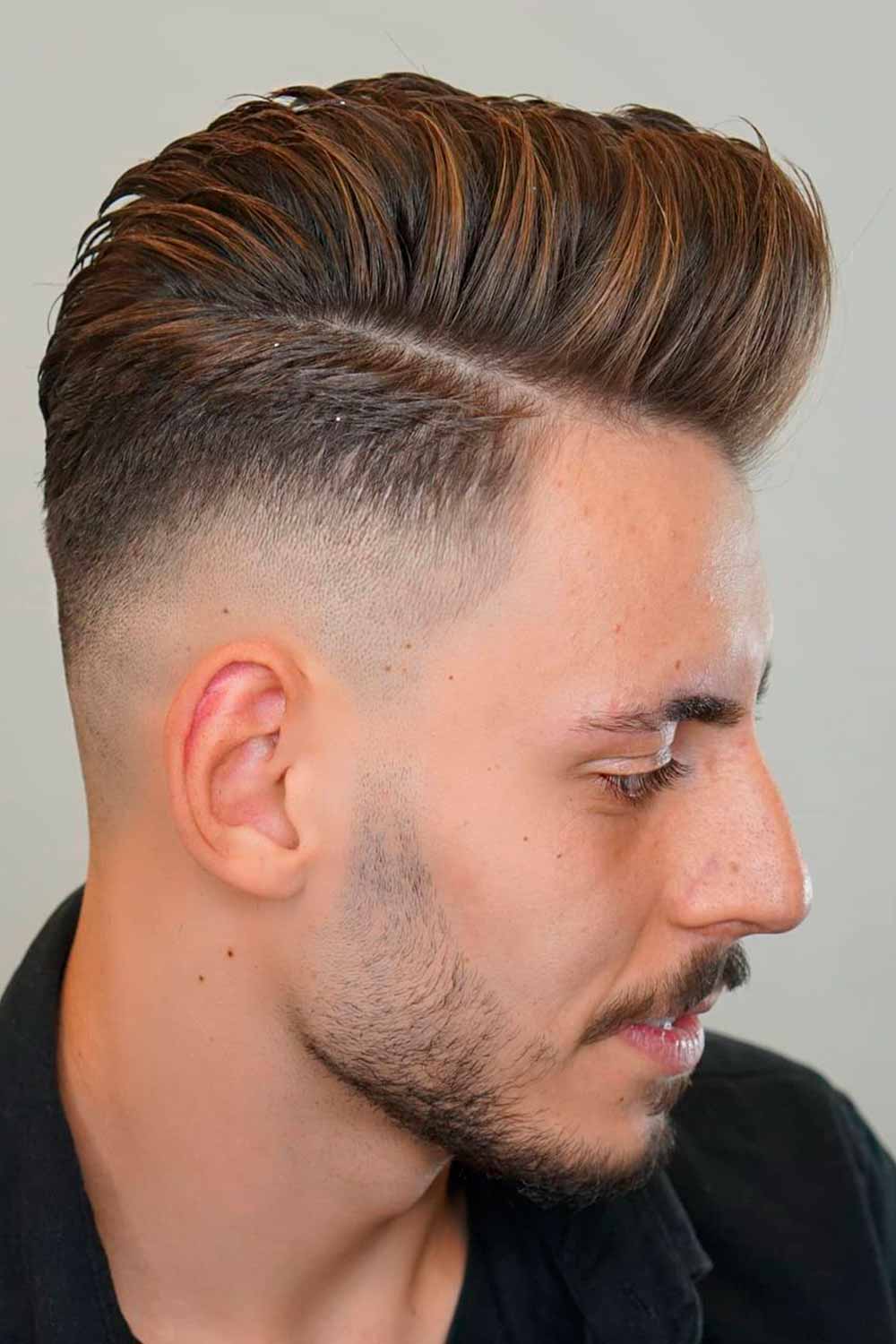 The Catalog Of The Trendiest Pompadour Fade Haircuts