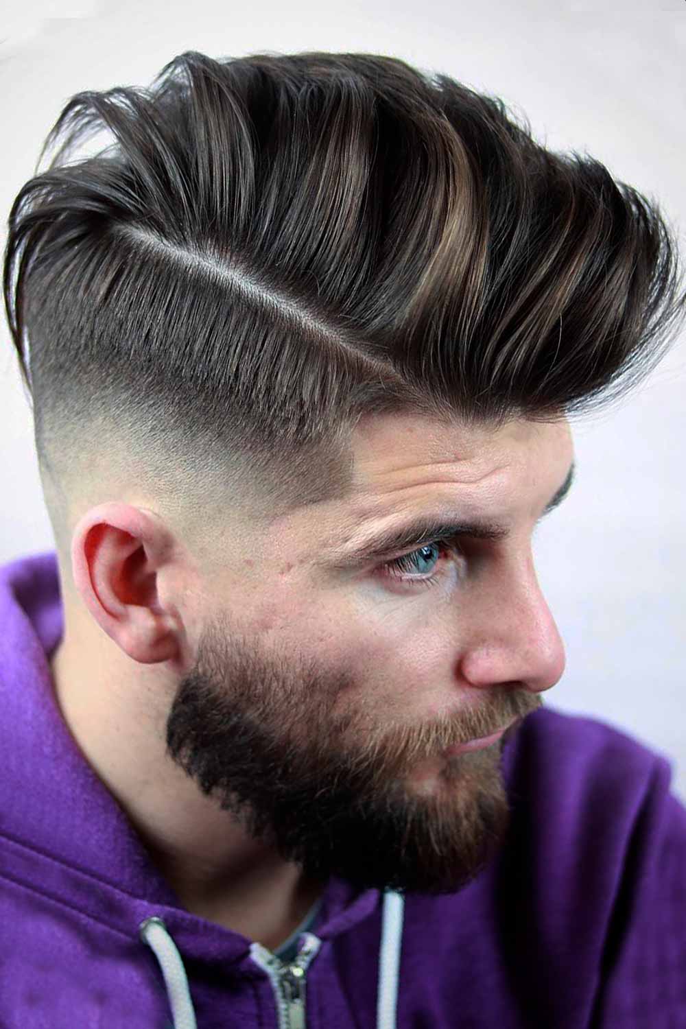 The Catalog Of The Trendiest Pompadour Fade Haircuts