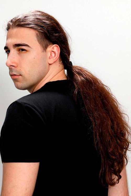 Man Ponytail And Full Gallery Of The Most Picturesque Styles