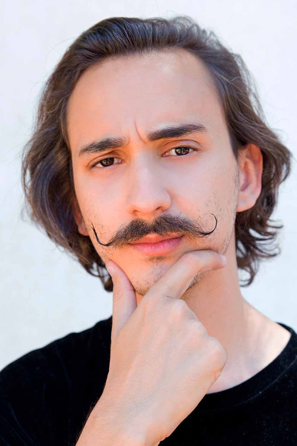 Handlebar Mustache: From How To Trim To Matching Hairstyles