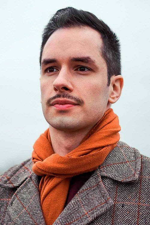 Pencil Mustache Is Back In 2022 - Mens Haircuts