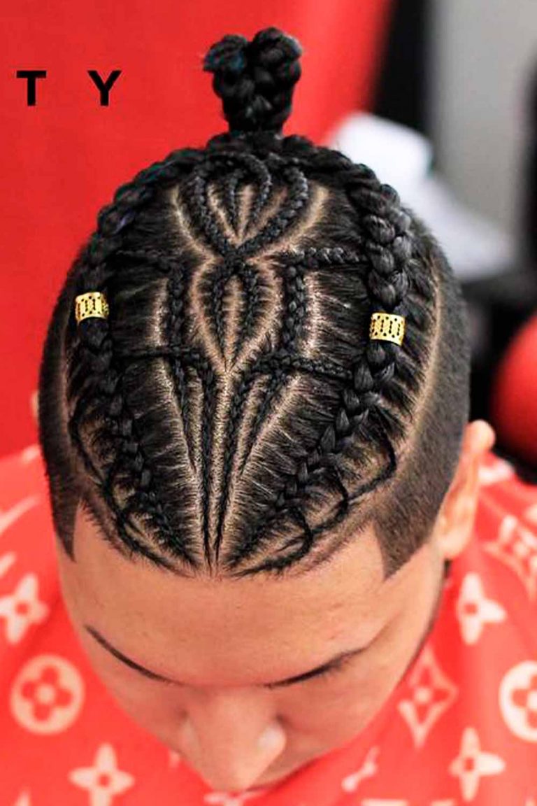 Man Bun Braids With The Best Photo Collection For 2022 - Mens Haircuts
