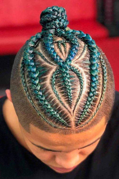 Man Bun Braids With The Best Photo Collection For 2022 - Mens Haircuts