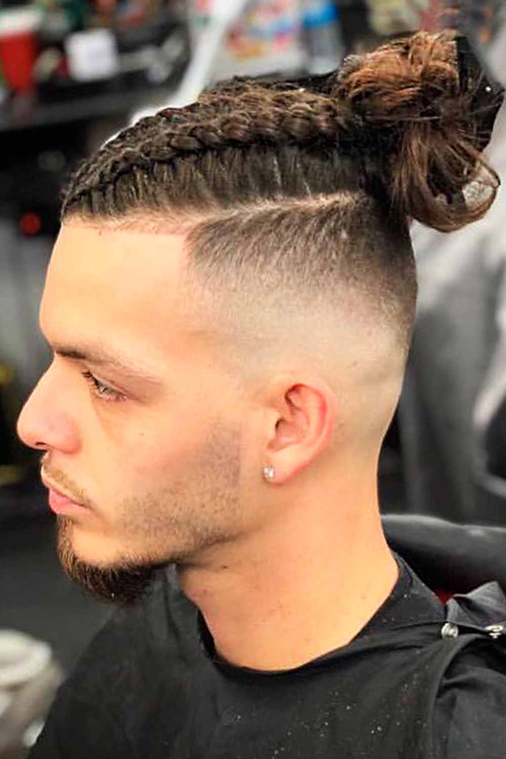 Man Bun Braids With The Best Photo Collection For 2022 - Mens Haircuts