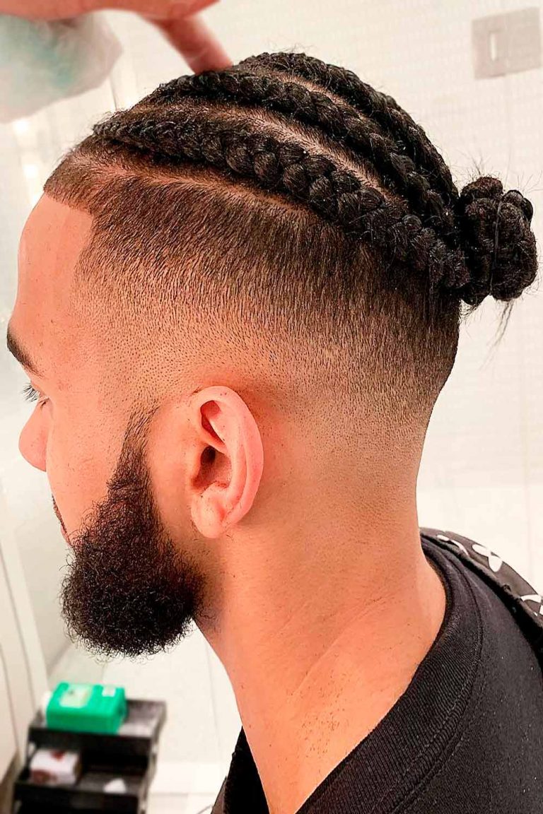Man Bun Braids With The Best Photo Collection For 2022 - Mens Haircuts