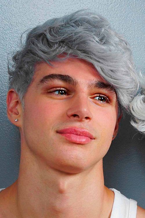 Silver Hair Men Rock With Style In 2023 - Mens Haircuts
