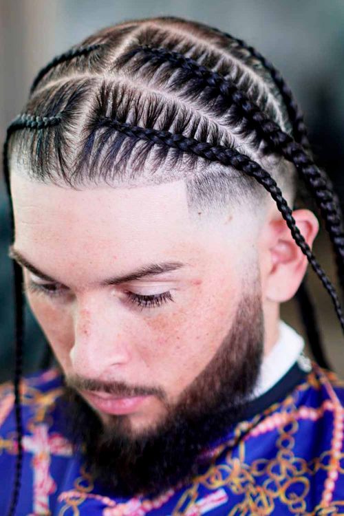 10 Single Braids For Men In 2022 - Mens Haircuts