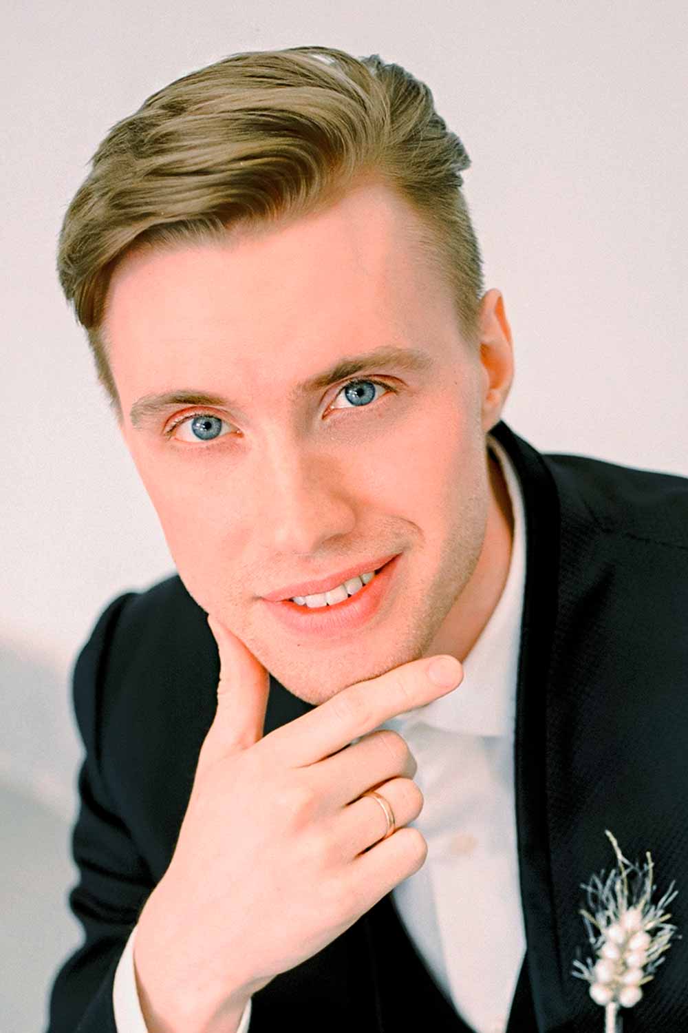 Wedding Hairstyles For Men To Look Clean In A Big Day