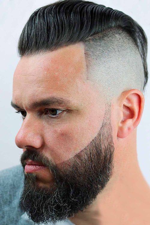 Inspirational Ideas On Hair And Full Beard Styles Combinations
