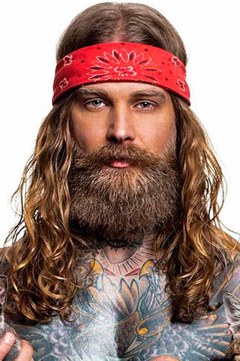Inspirational Ideas On Hair And Full Beard Styles Combinations