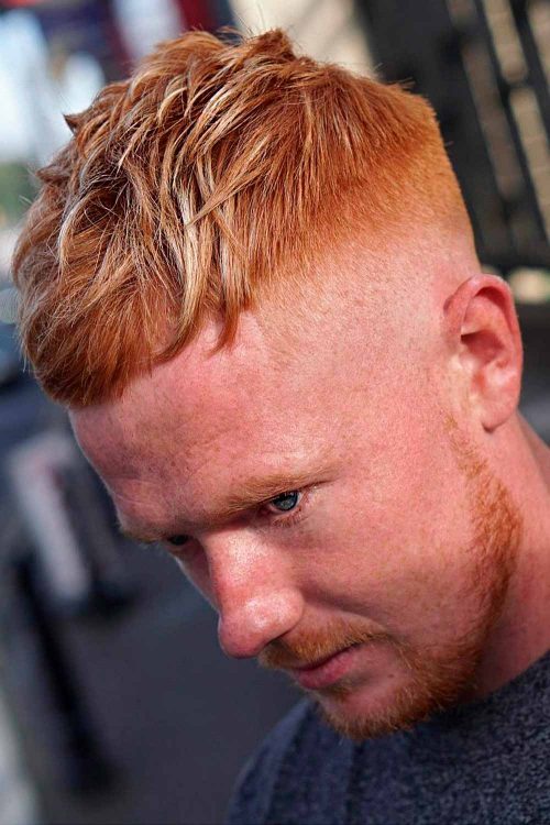 30 Big Forehead Hairstyles For Men That Always Work