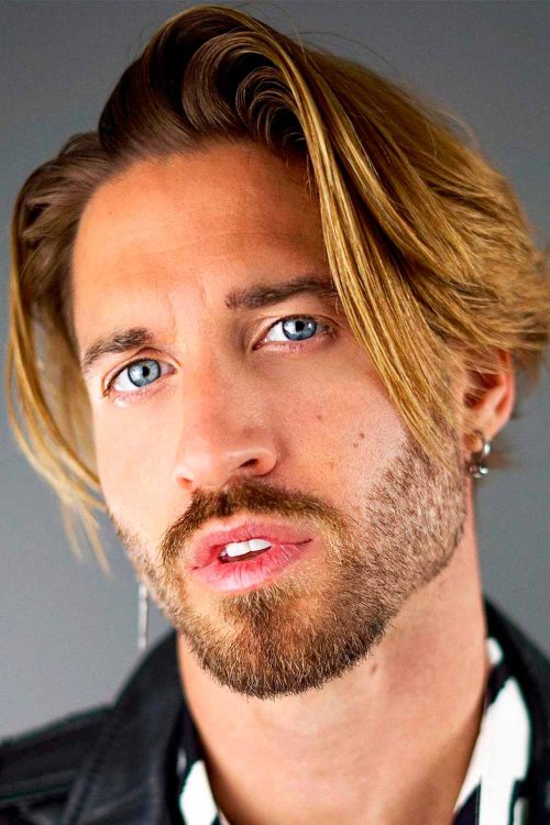 25 Middle Part Hairstyles For Men To Rock