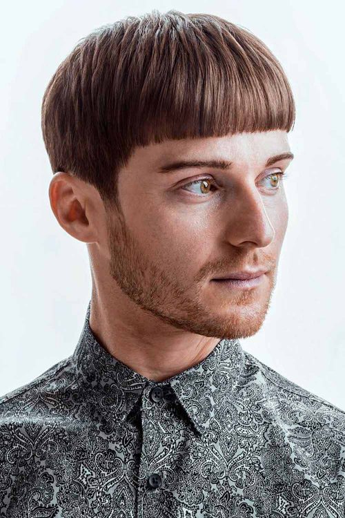 25 Men's Bowl Cut Ideas Making a Comeback in 2024