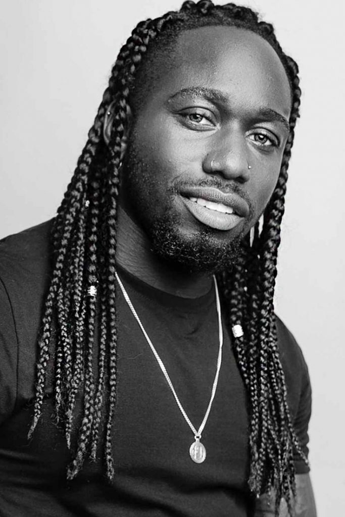 26 Ideas Box Braids For Men To Copy This Year - Mens Haircuts