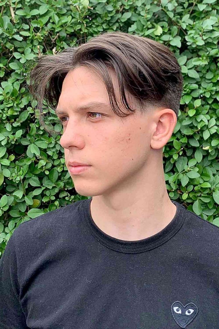 25 Middle Part Hairstyles For Men To Rock