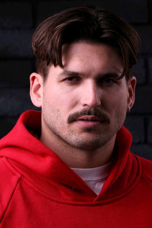 25 Middle Part Hairstyles For Men To Rock