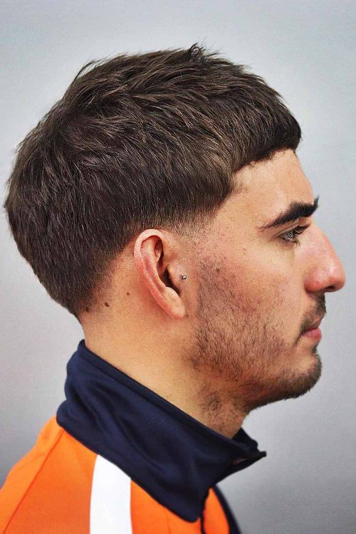 24 Caesar Haircuts To Blending Classic Style with Modern Allure