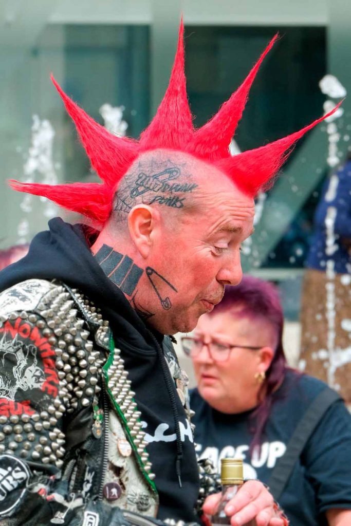 Liberty Spikes: A Punk Rock Rebellion - Mens Haircuts