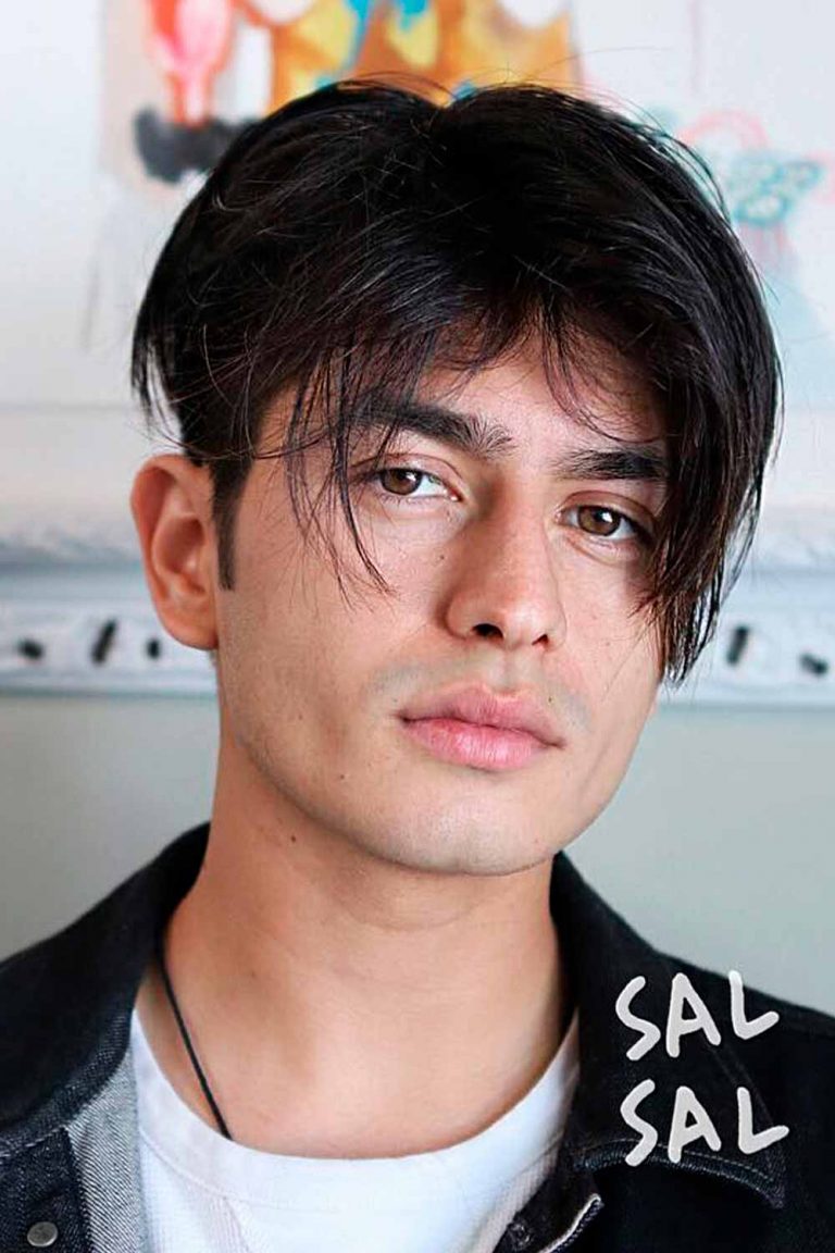 30 Big Forehead Hairstyles For Men That Always Work