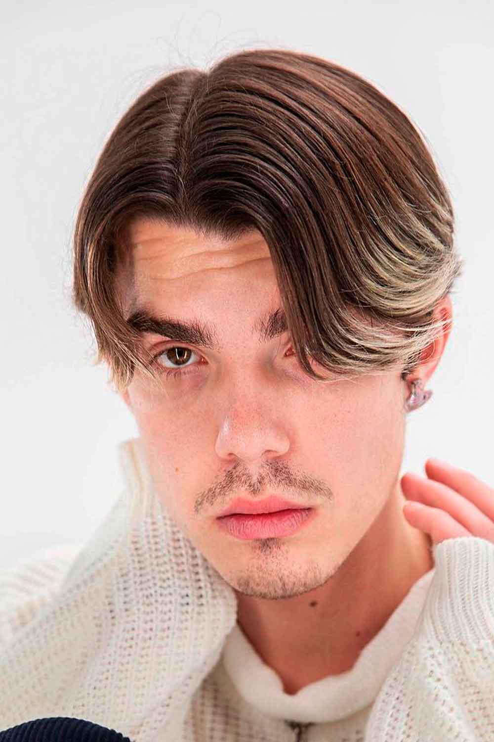 25 Middle Part Hairstyles For Men To Rock