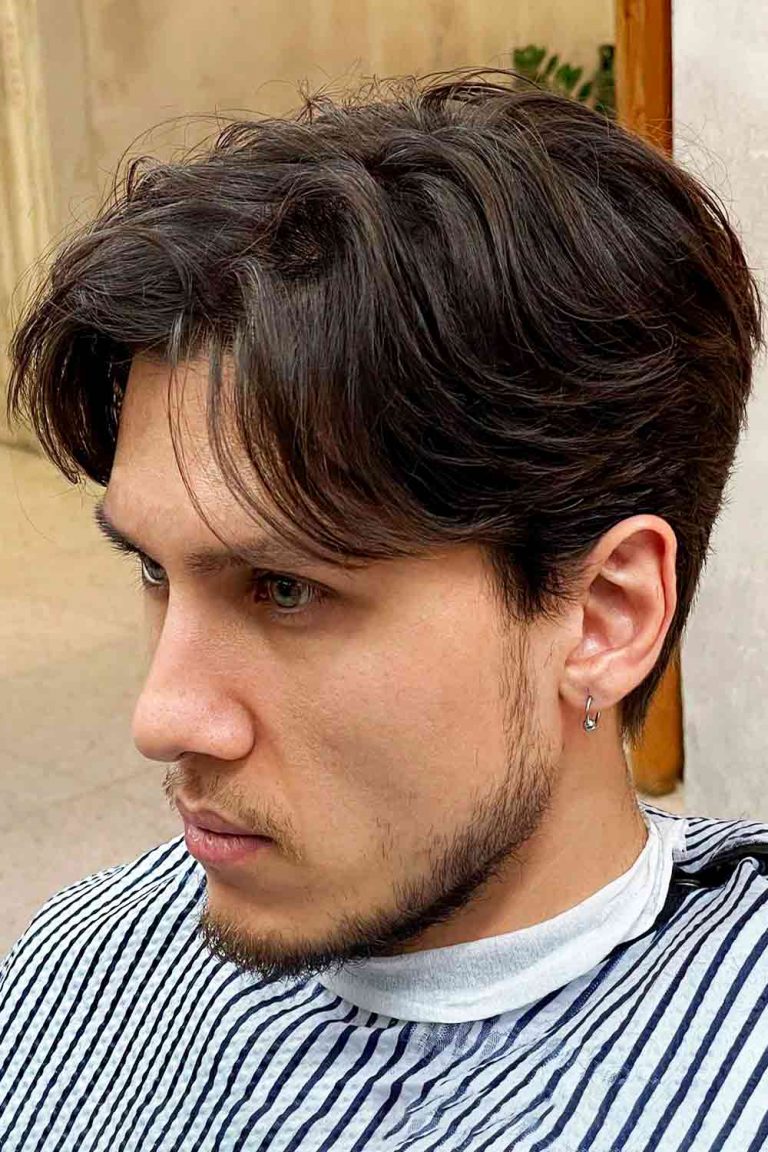 25 Middle Part Hairstyles For Men To Rock