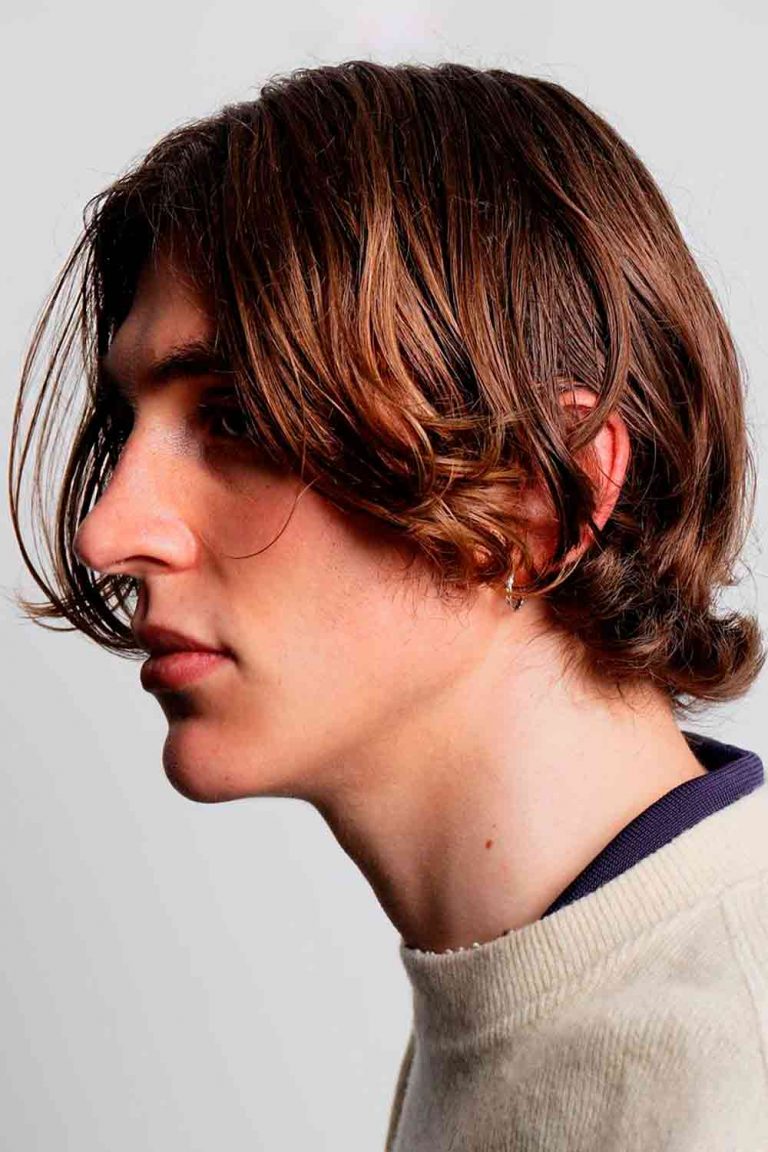 25 Middle Part Hairstyles For Men To Rock