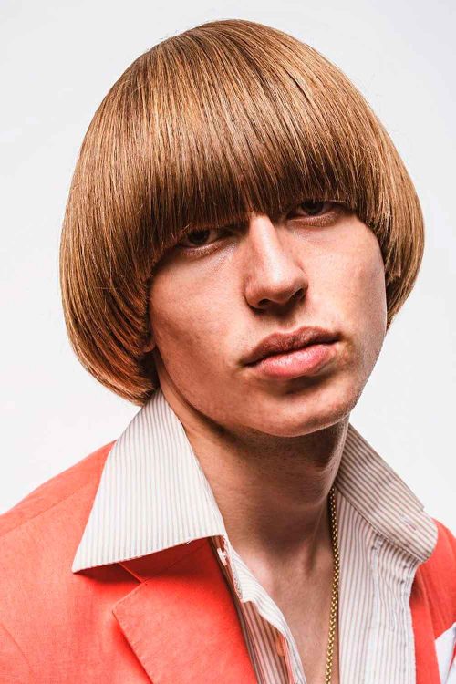 25 Men's Bowl Cut Ideas Making a Comeback in 2024