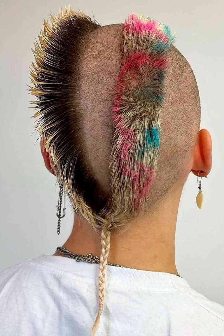 10 Reverse Mohawk Ideas For A Real Punks