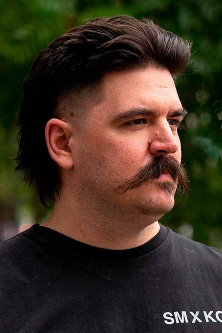 20 Edgy Burst Fade Mullet Haircuts Making Waves