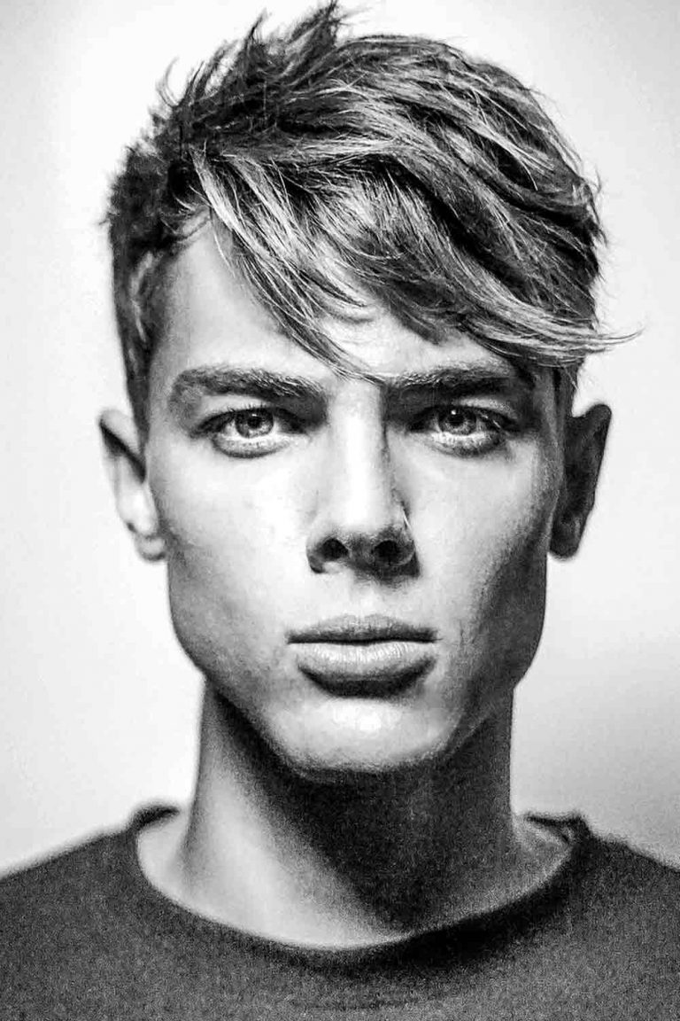 30 Fringe Bangs Hairstyles For Men For This Year