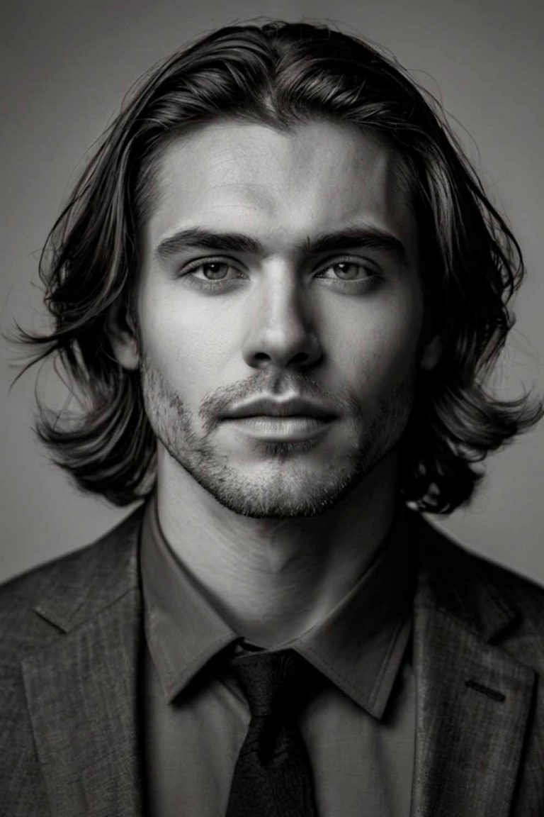 25 Middle Part Hairstyles For Men To Rock