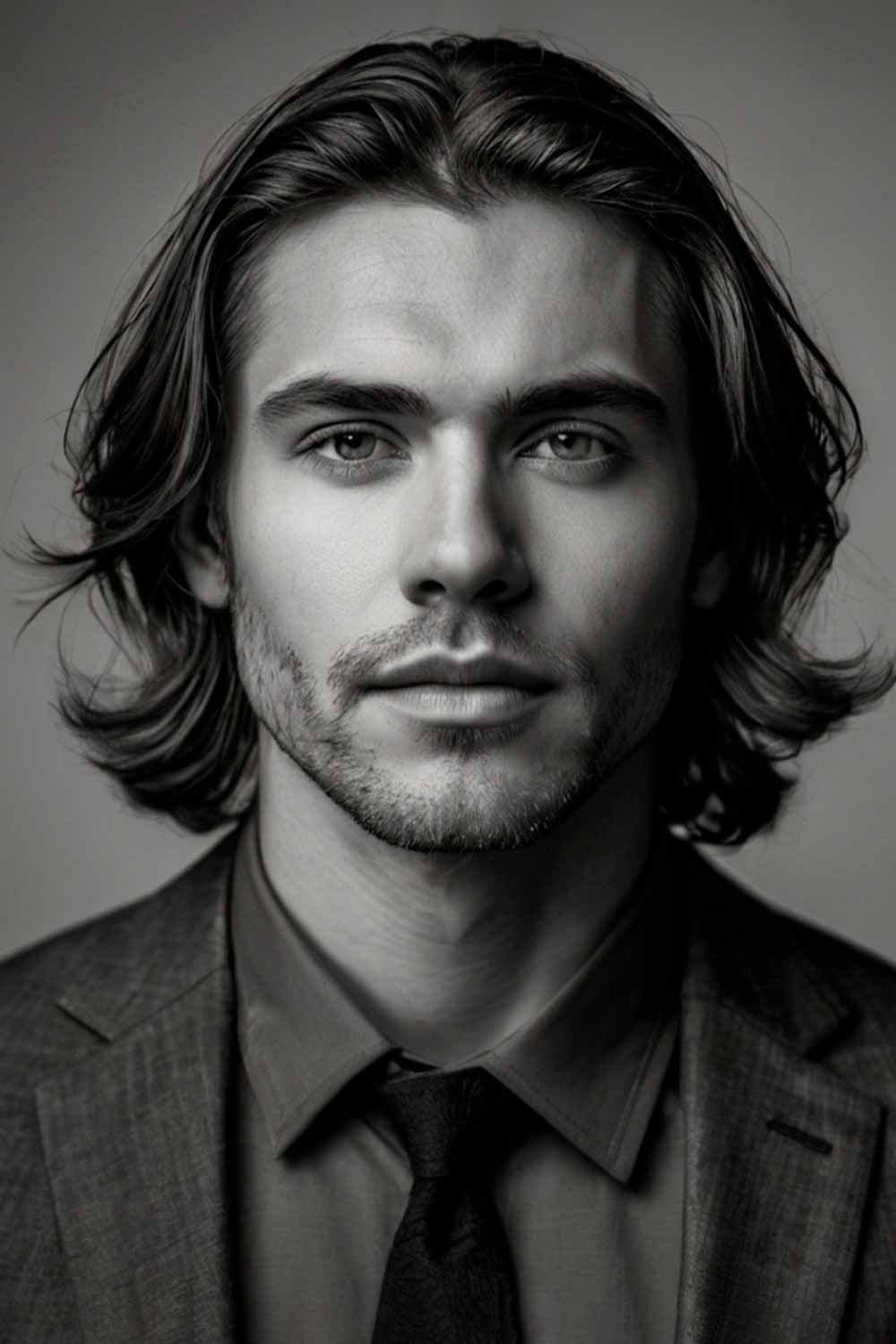 25 Middle Part Hairstyles For Men To Rock