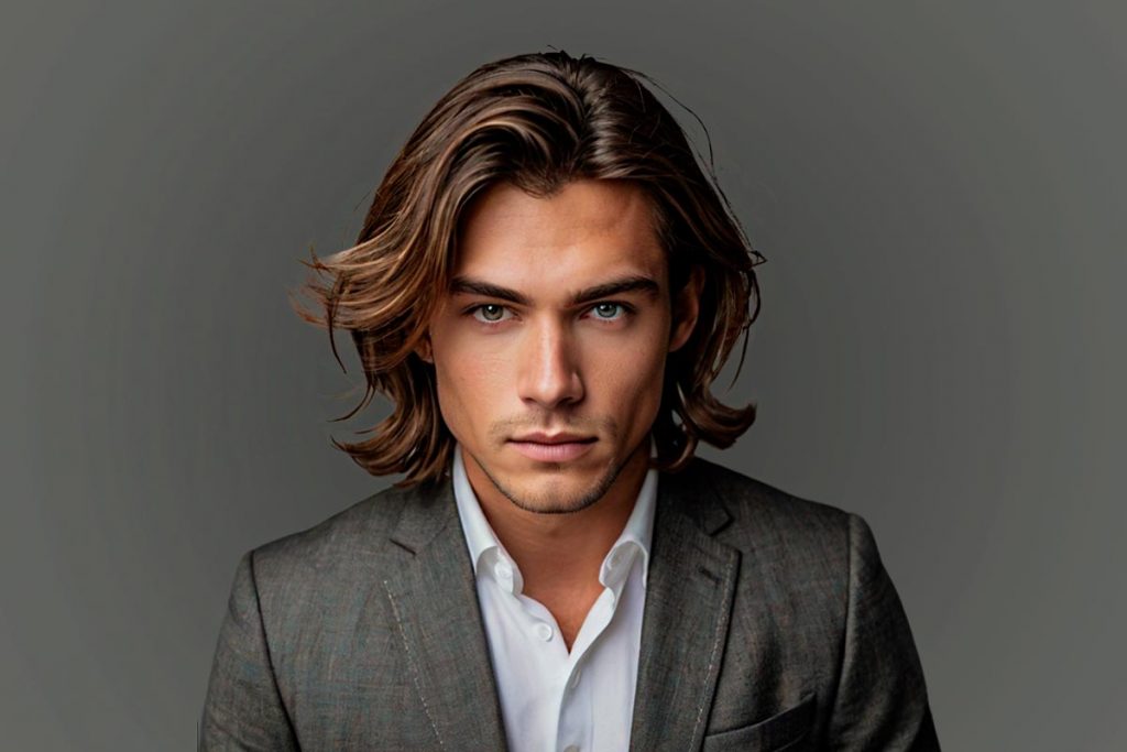 25 Middle Part Hairstyles For Men To Rock
